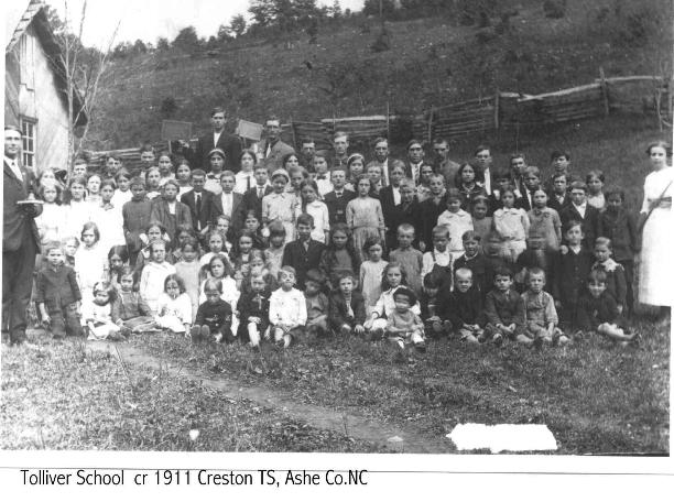 Tolliver School 1911 – New River Notes